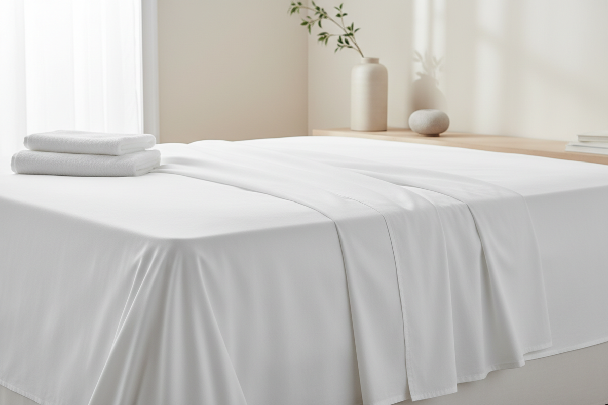 Percale Sheets - Crisp Cotton Bedding 200-400TC | Bed & Bath Home Decor